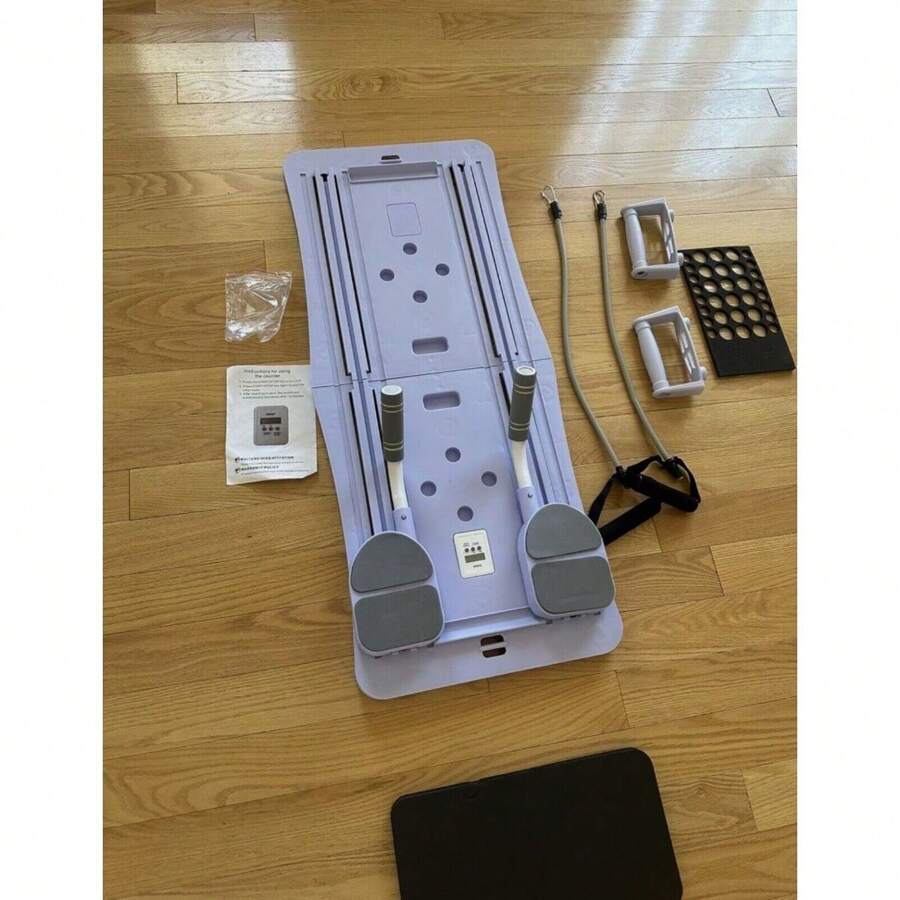 Pilates Reformer Set Workout Pushup Board - Home Gym Fitness Equipment ...