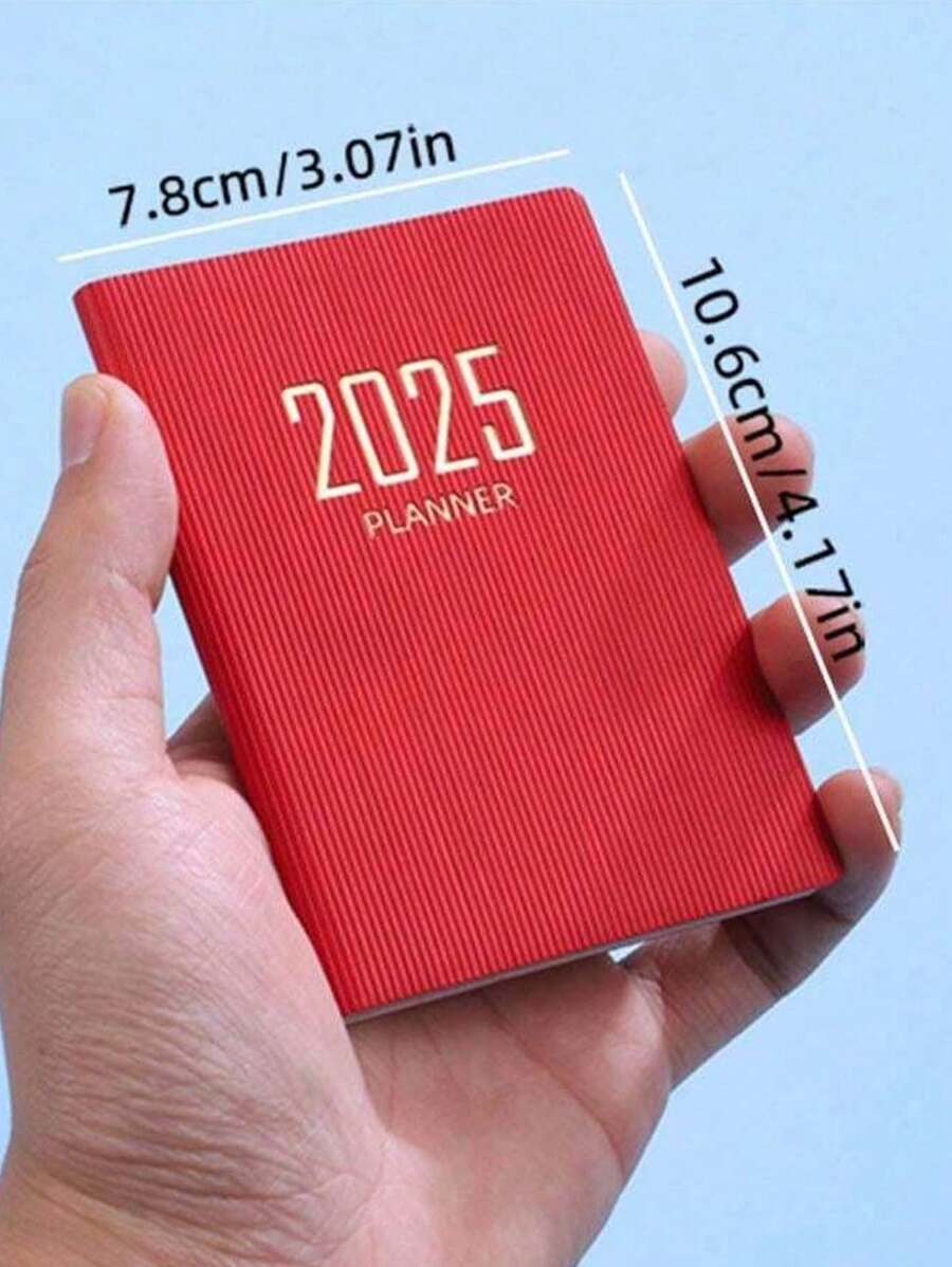 1Set 2025 A7 Weekly Planner Notebook, Daily Schedule Mini Portable ...