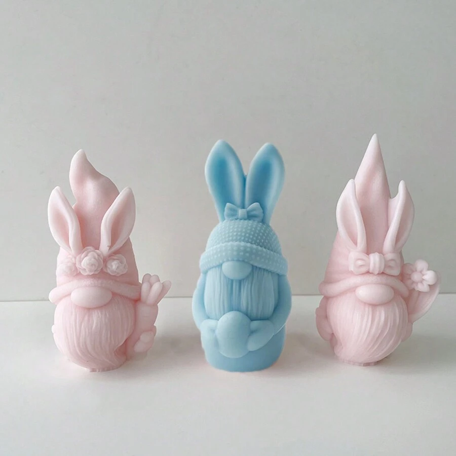 Adorable Rabbit & Dwarf Shaped Silicone Mould | SHEIN UK