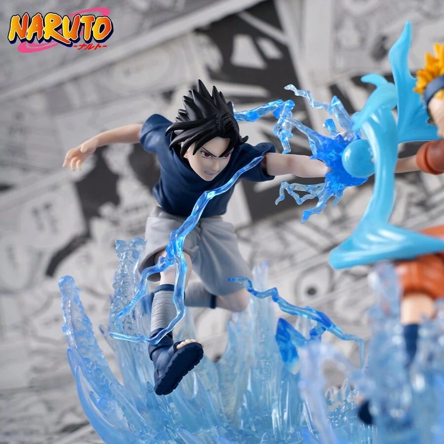 Crunchyroll Officially Licensed Uzumaki &Uchiha Sasuke Combo Battle ...