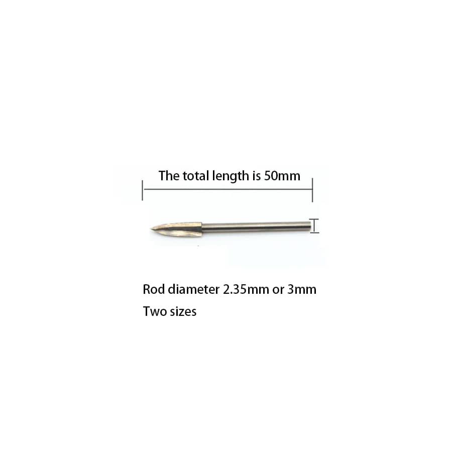 Ox Horn Sword Blade Carving Knife, Double-Edged Pointed Carving Knife ...