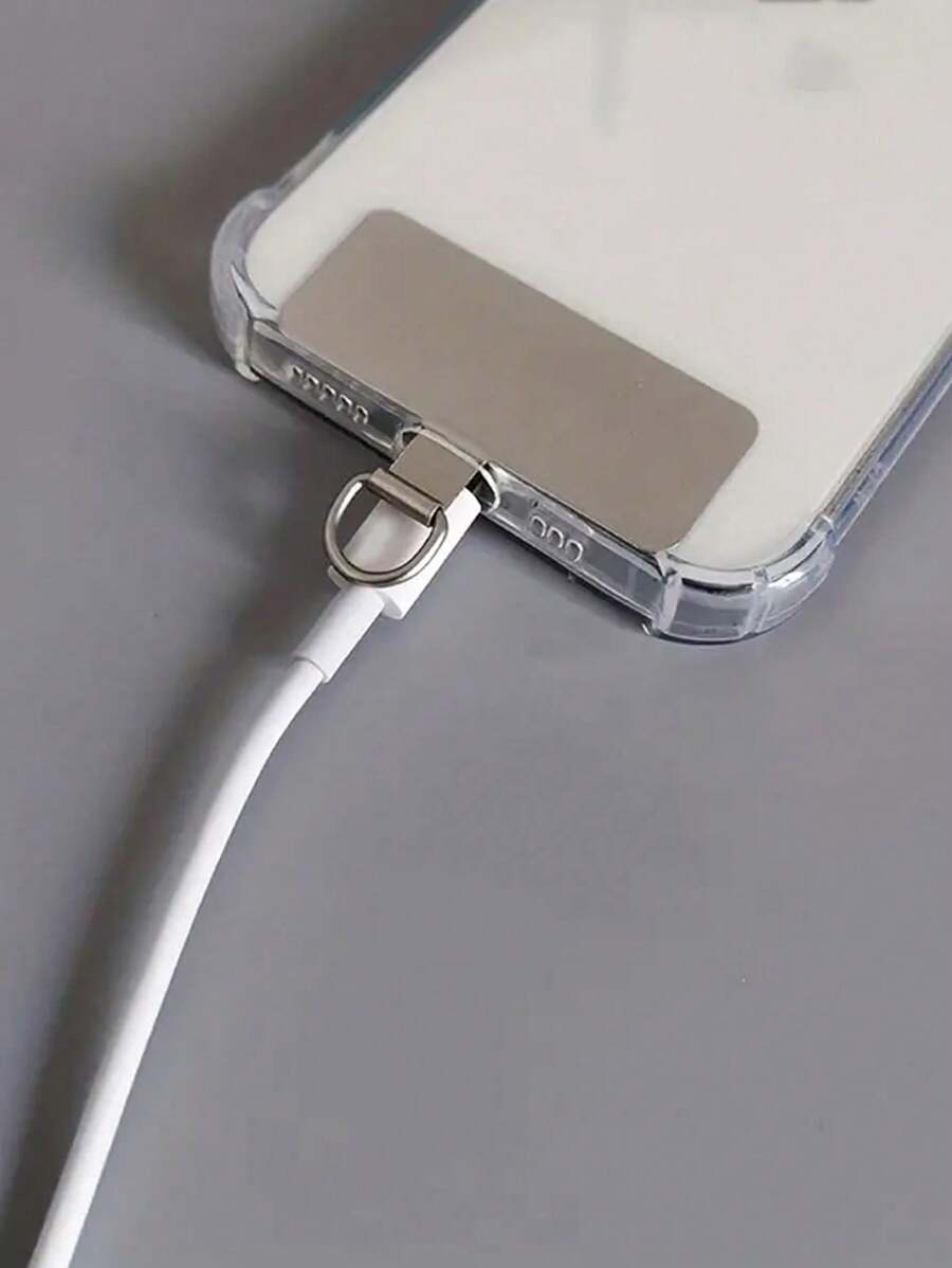 Universal Mobile Phone Lanyard Patch Metal Safety Ultra-Thin Mobile ...