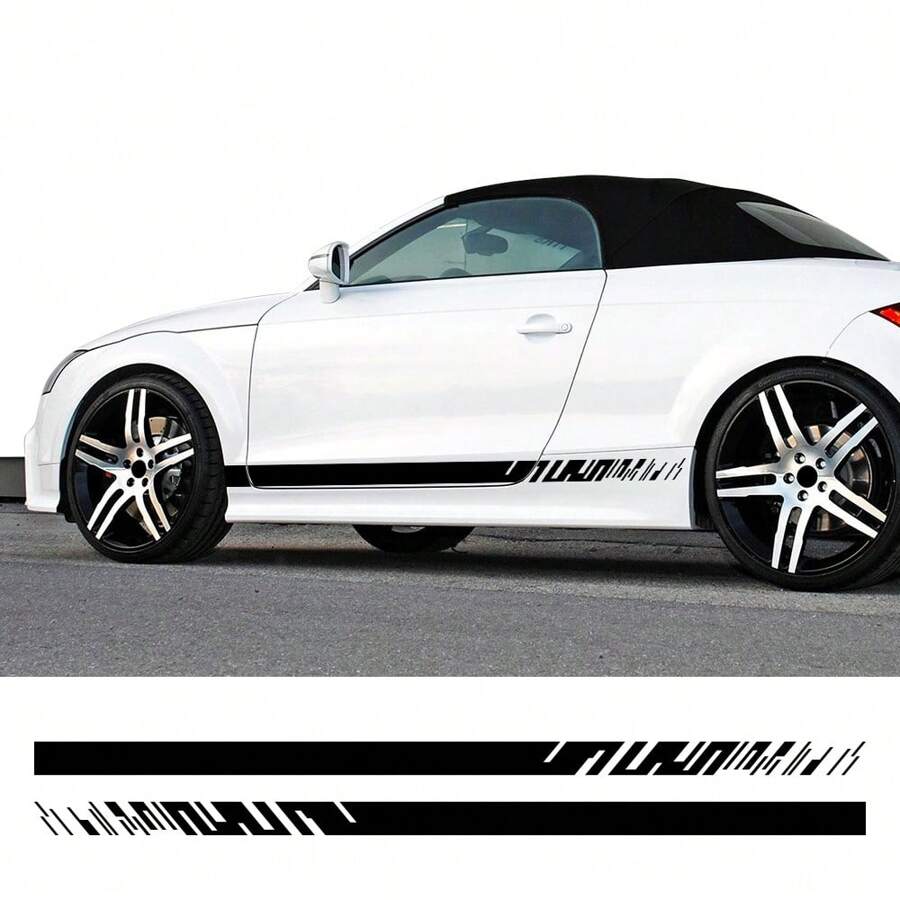 Selbstklebende Zierleisten für Autotüren, Seitenschweller Vinyl ...