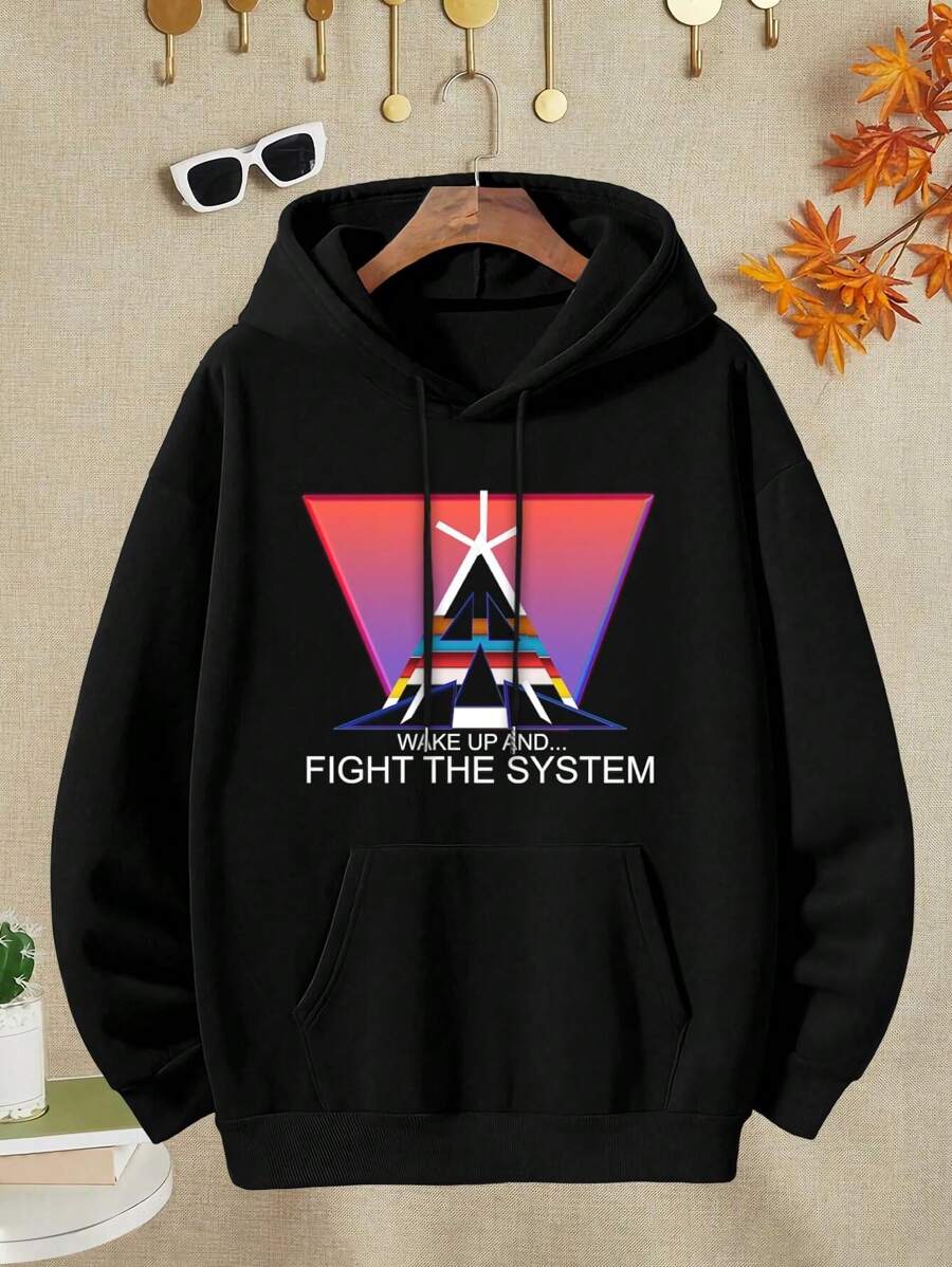 Women's Fight The System Jacket T-Shirt Rebellious Fashion Statement ...