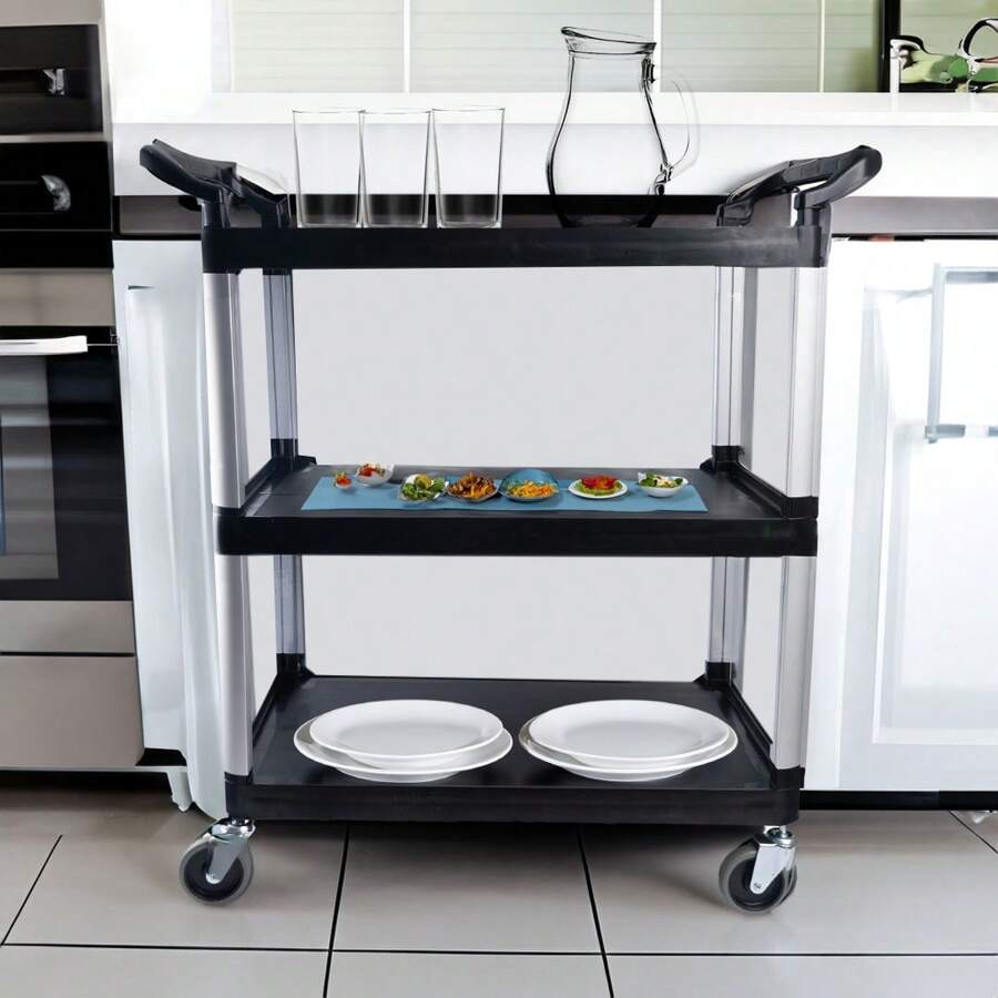 SOGA 3 Tier Kitchen Trolley Big | SHEIN UK