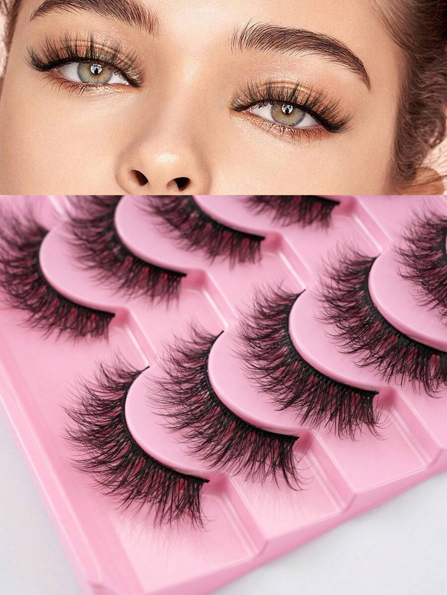 Limete Eyelash Limeite 10 Pair Full Strip Of Naturally Soft And Fluffy ...