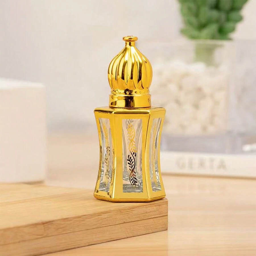 1 Pc 6ml Crown Perfume Roll-On Bottle, Essential Oil Roller Bottle ...