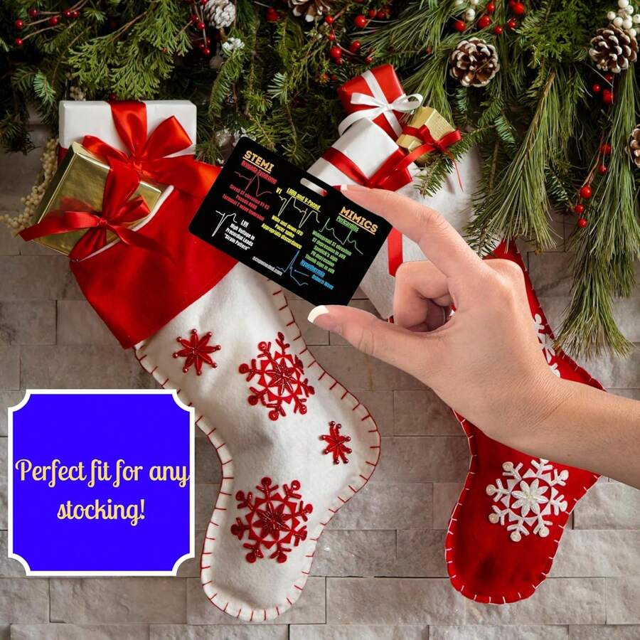 Badge Card – 3 Piece Double-Sided STEMI Badge Card Set – Telemetry ...