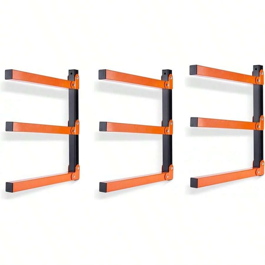 Wall Mount Wood Organizer Racks, Lumber Storage Metal Racks Wood ...