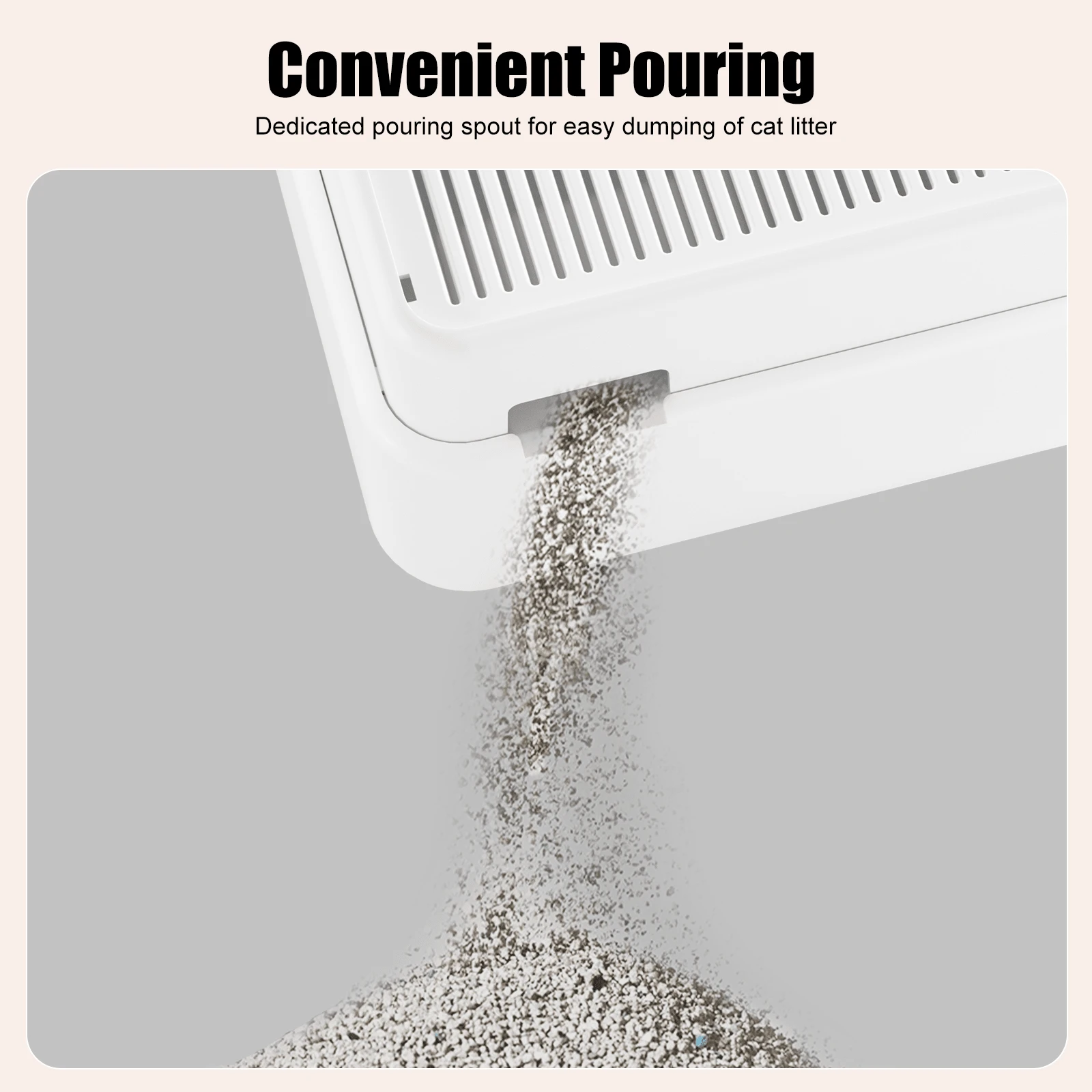 CATLK Cat Ramp For Automatic Cat Litter Box 3 Ramp Ladder Steps Stair ...