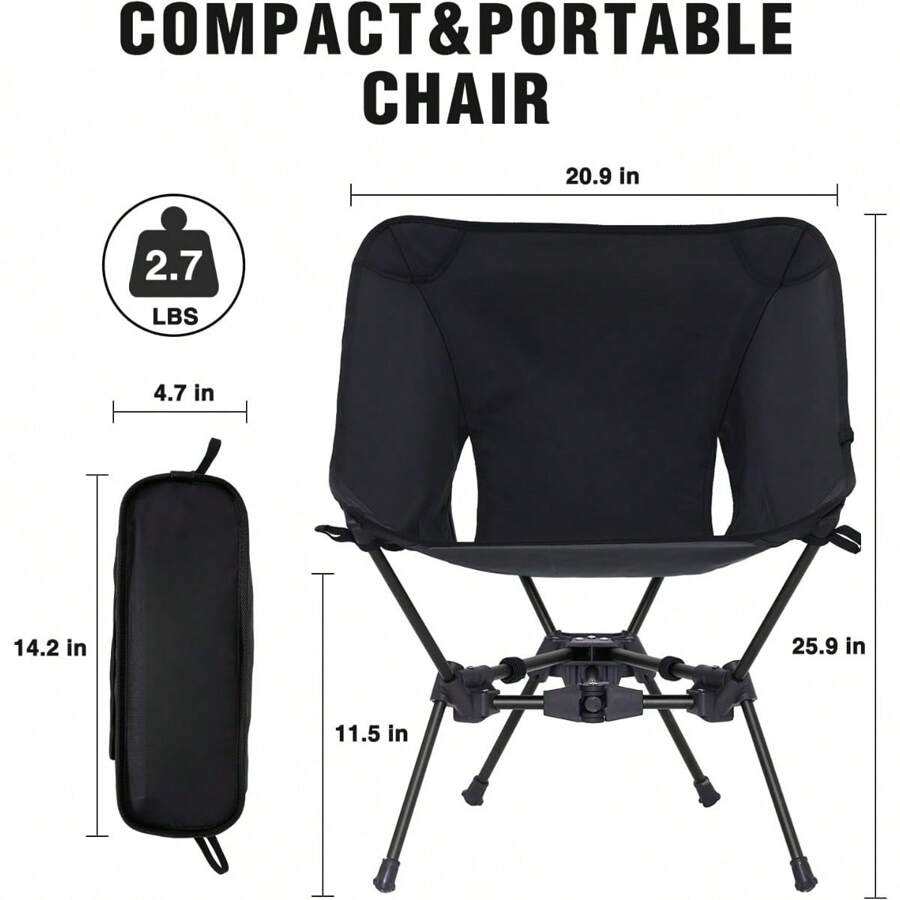Portable Camping Chair Backpacking Chair - The 4th Generation ...