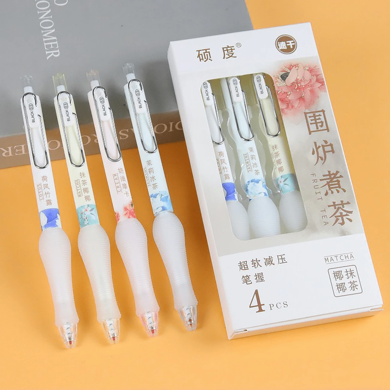 Black Banana 4pcs Set Neutral Pens, Fine Black Ink Lines With ...