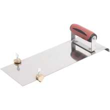 Stainless Steel Hand Edger With Adjustable Groover, Concrete, Curved ...