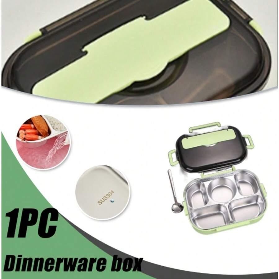 1pc 304 Stainless Steel Thickened Thermal Insulation Student Office ...