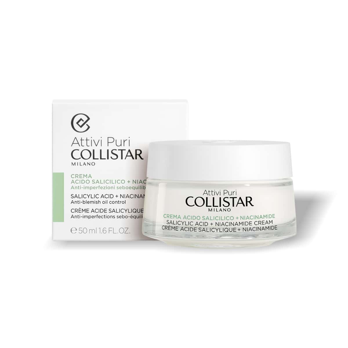 Collistar Collistar Attivi Puri Salicylzuur + Niacinamide Crème 50 Ml ...