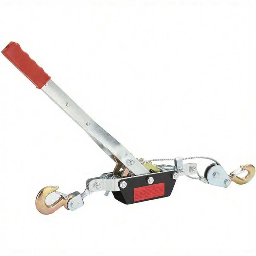 2 Ton (4000lbs) Heavy Duty Cable Puller - Manual Hand Winch For ...