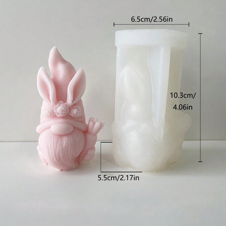 Adorable Rabbit & Dwarf Shaped Silicone Mould | SHEIN UK