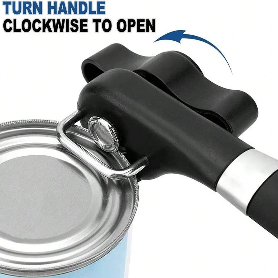 Safe Cut Can Opener, Smooth Edge Can Opener - Can Opener Handheld ...