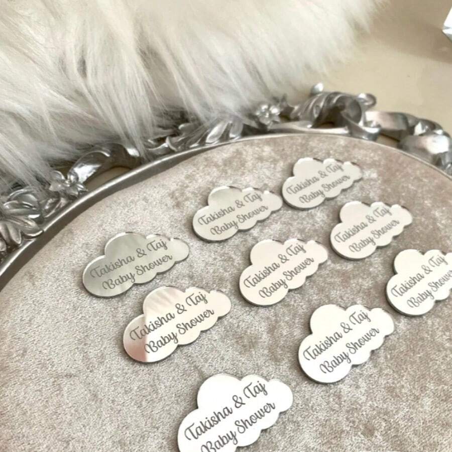 Crown Tags, Gold Crown Tag Custom Crown Personalized Crown Baptism Tag ...