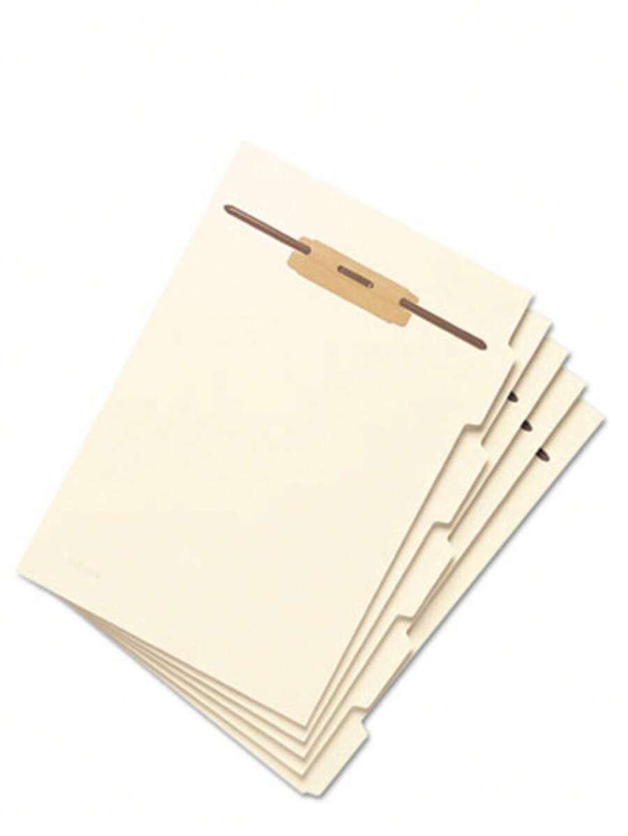 Smead Stackable Folder Dividers With Fasteners, Convertible End/Top Tab ...