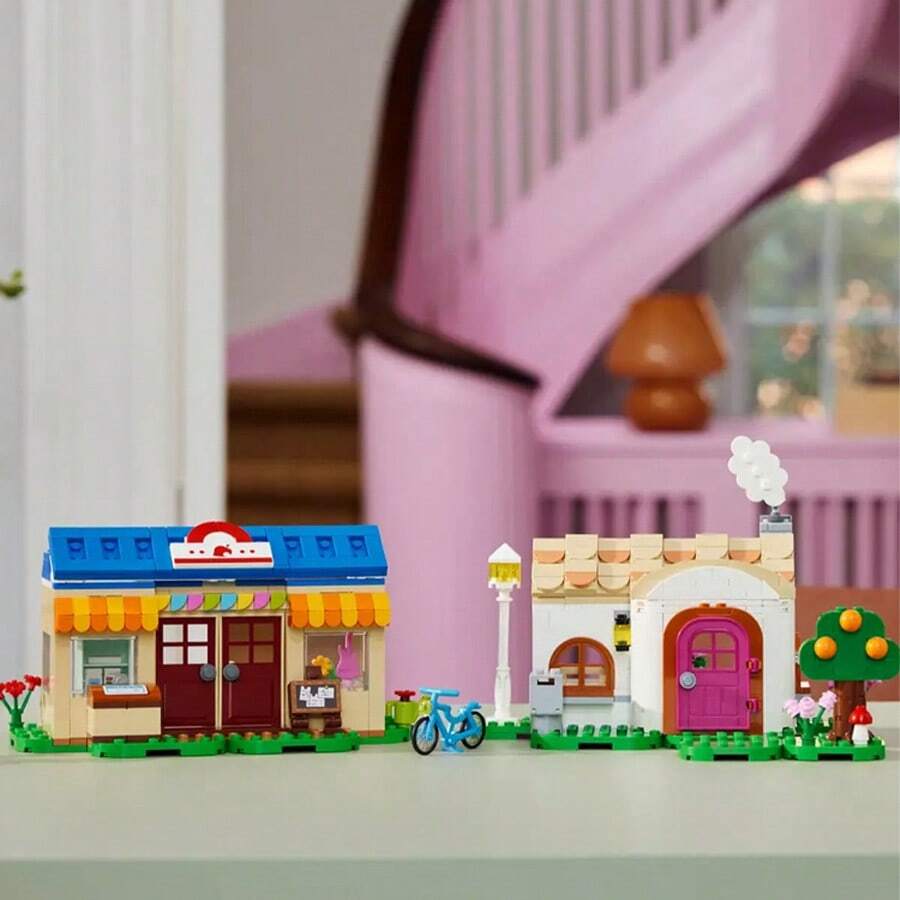 LEGO Lego 77050 Animal Crossing Shop And Peng Hua's Home Put Together Building Block Toys ...
