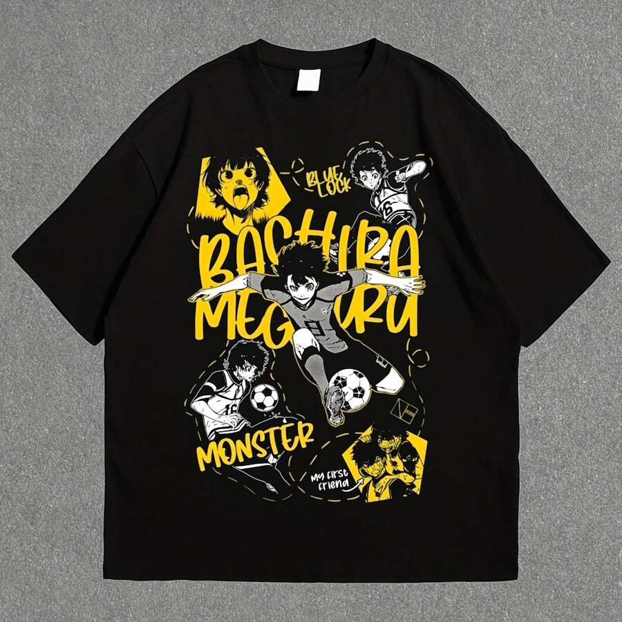 Blue Lock Shirt - BlueLock Meguru Bachira Merch - Football Anime And ...