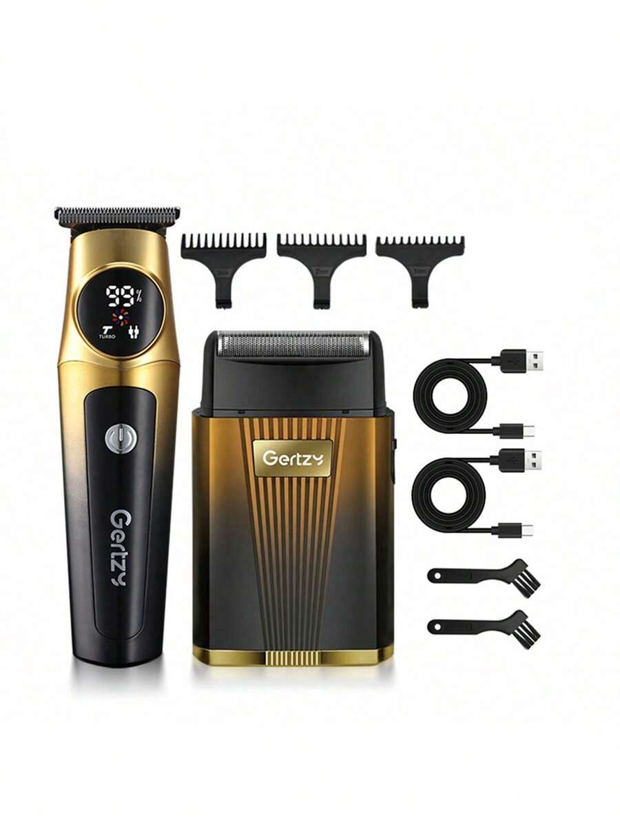 Waterproof Electric Shavers Razors Professional Electric Beard Trimmer ...