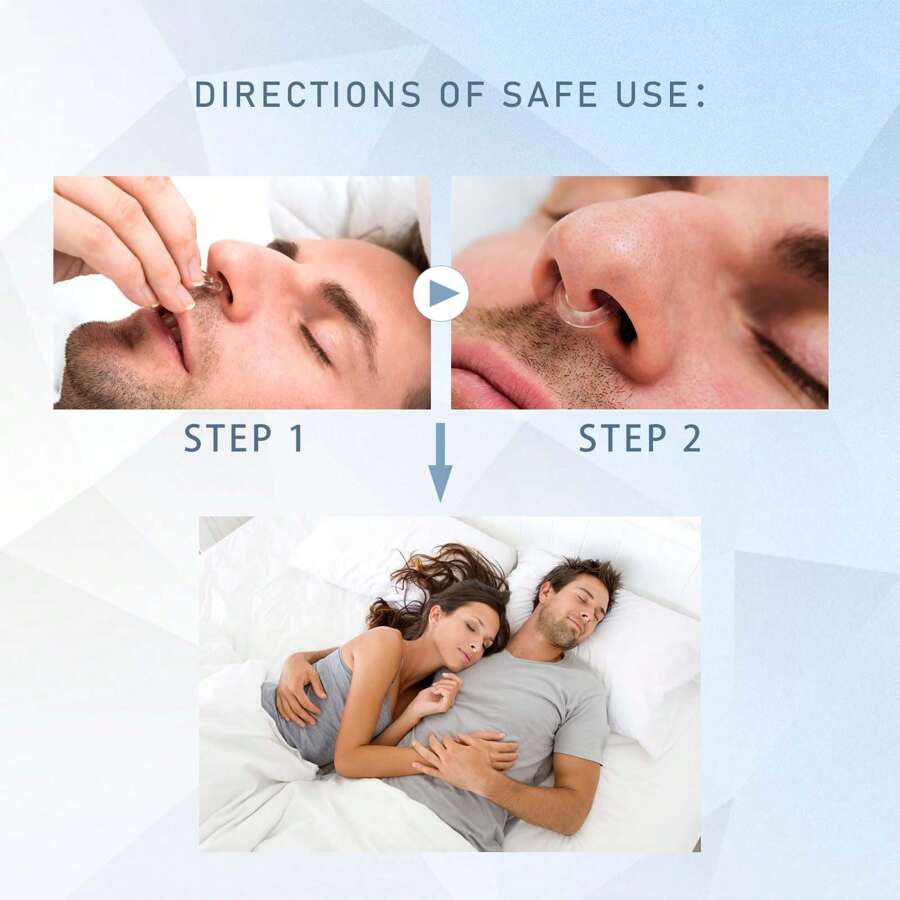 Anti-Snoring Nasal Clips, Relieve Nasal Congestion, Help Sleep ...