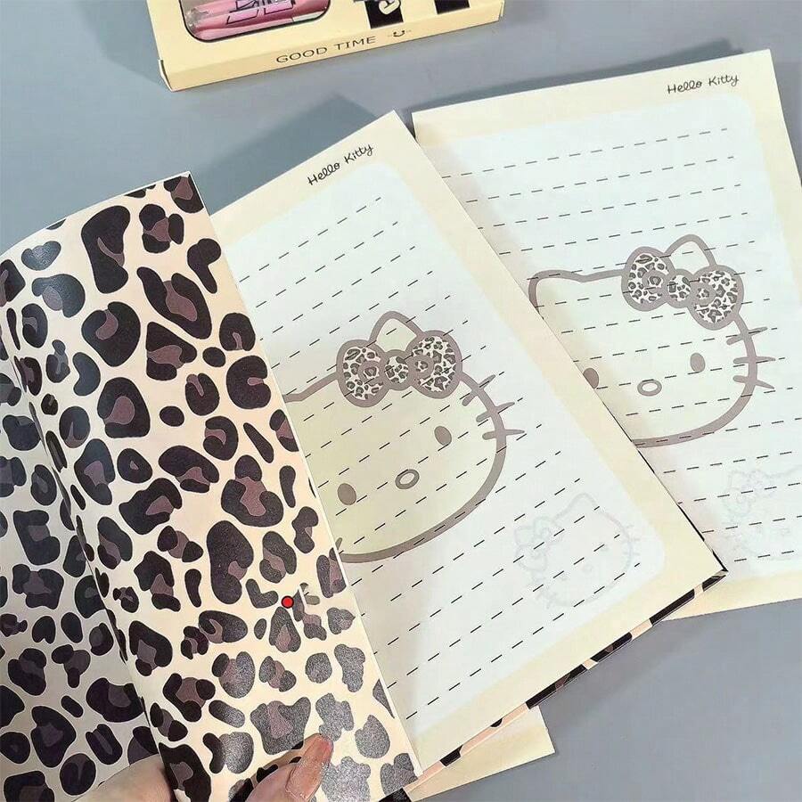 Sanrio Sanrio-1pc Hello Kitty Cute Cartoon Notebook, American Retro ...