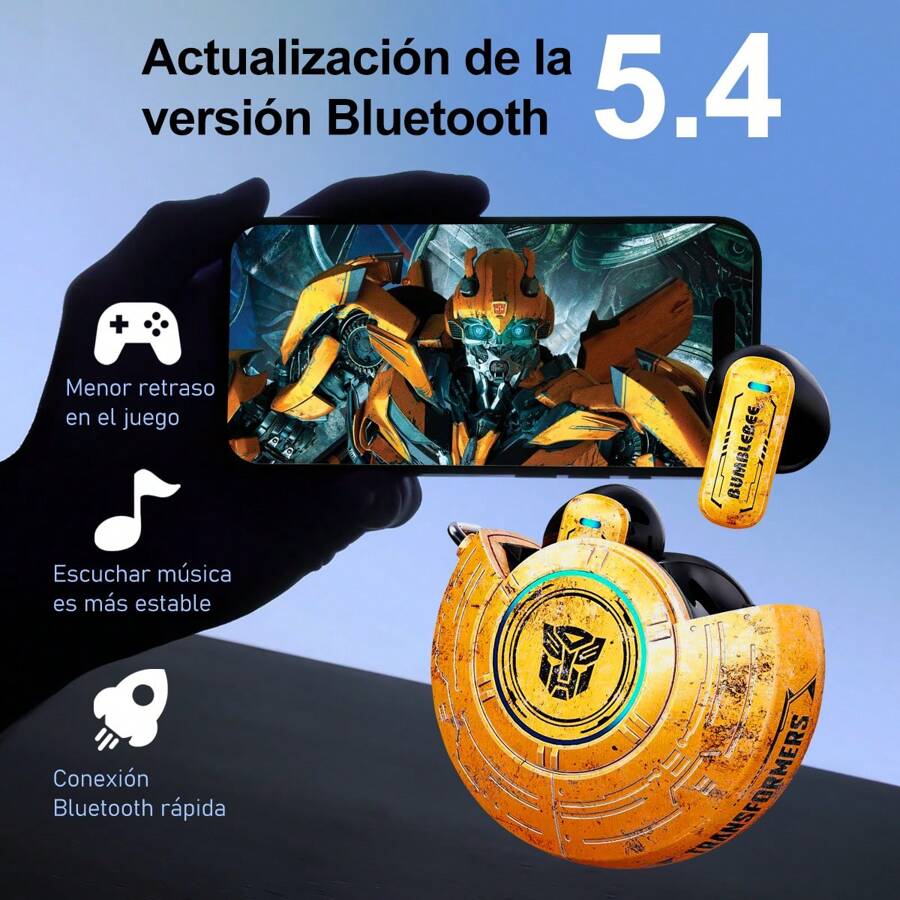 TRANSFORMERS Transformer TF-T31 Bluetooth 5.4 Wireless Headphones With ...