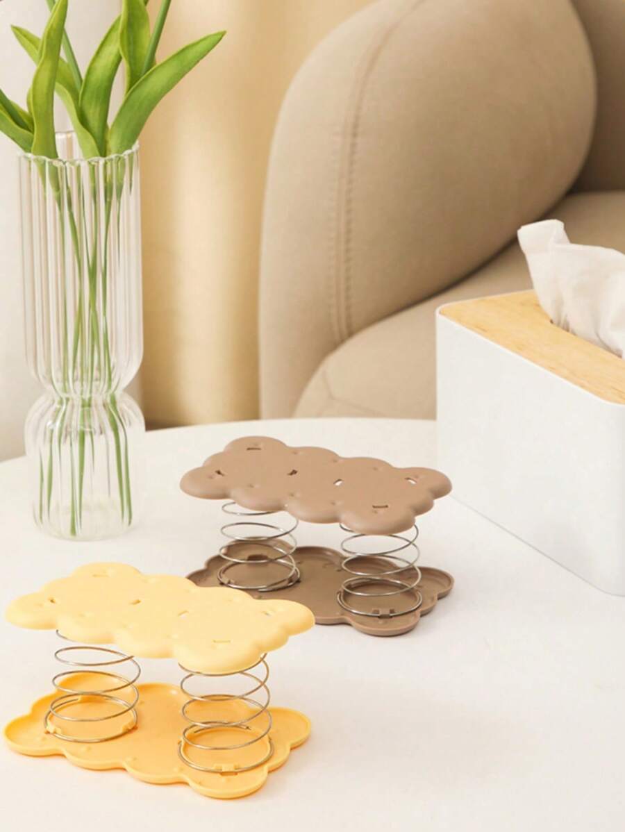 Creative Automatic Lifting Paper Towel Holder With Elastic Spring, One ...