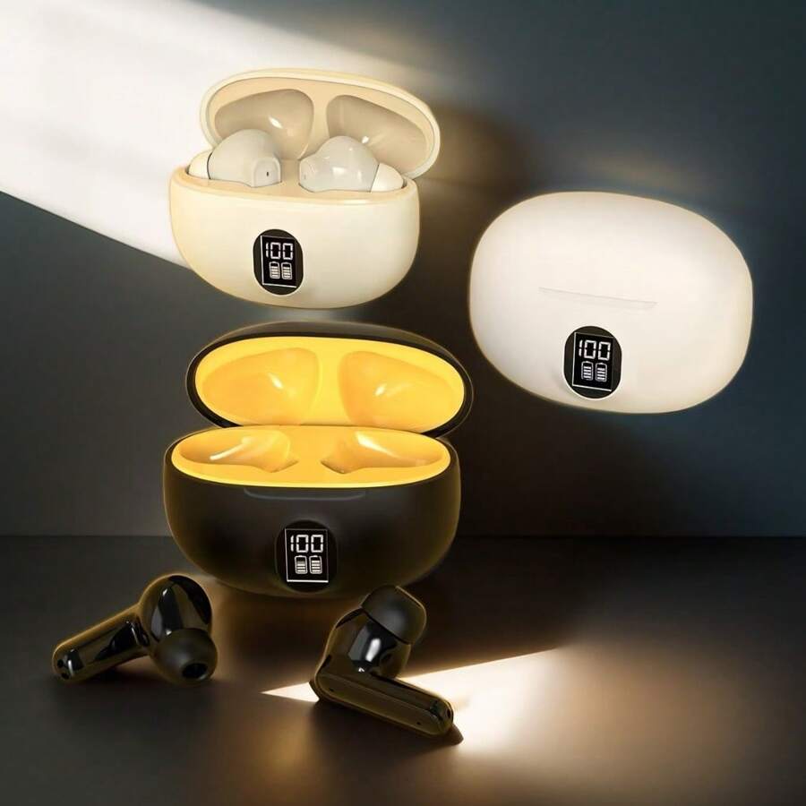 In Ear Digital Bluetooth Earphones With Surround Sound High Definition ...