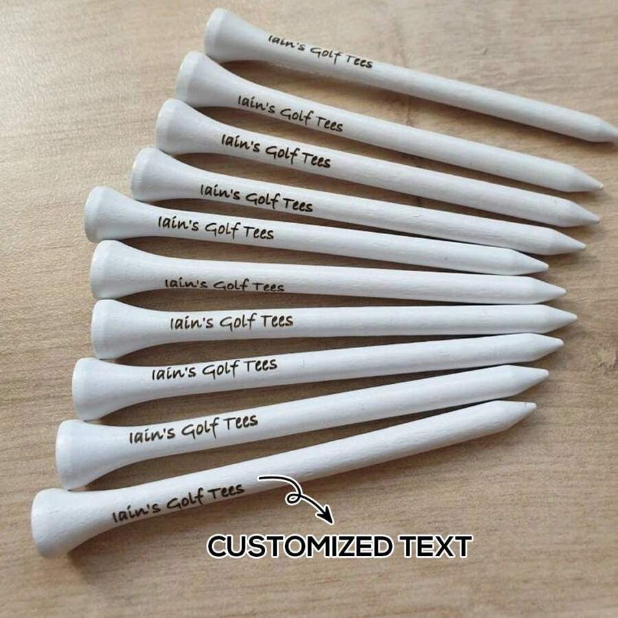 Personalised Golf Tees, Groomsman Golf Gift, Best Man Golf Gift, Golf ...