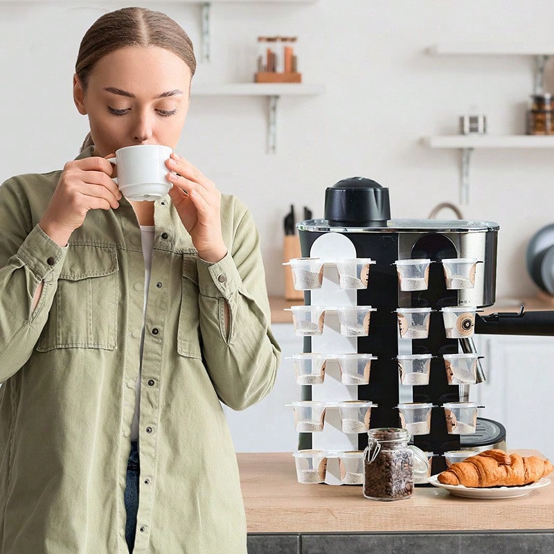 Coffee Machine Coffee Capsule Storage Rack Self-AdhesiveCoffee Machine ...