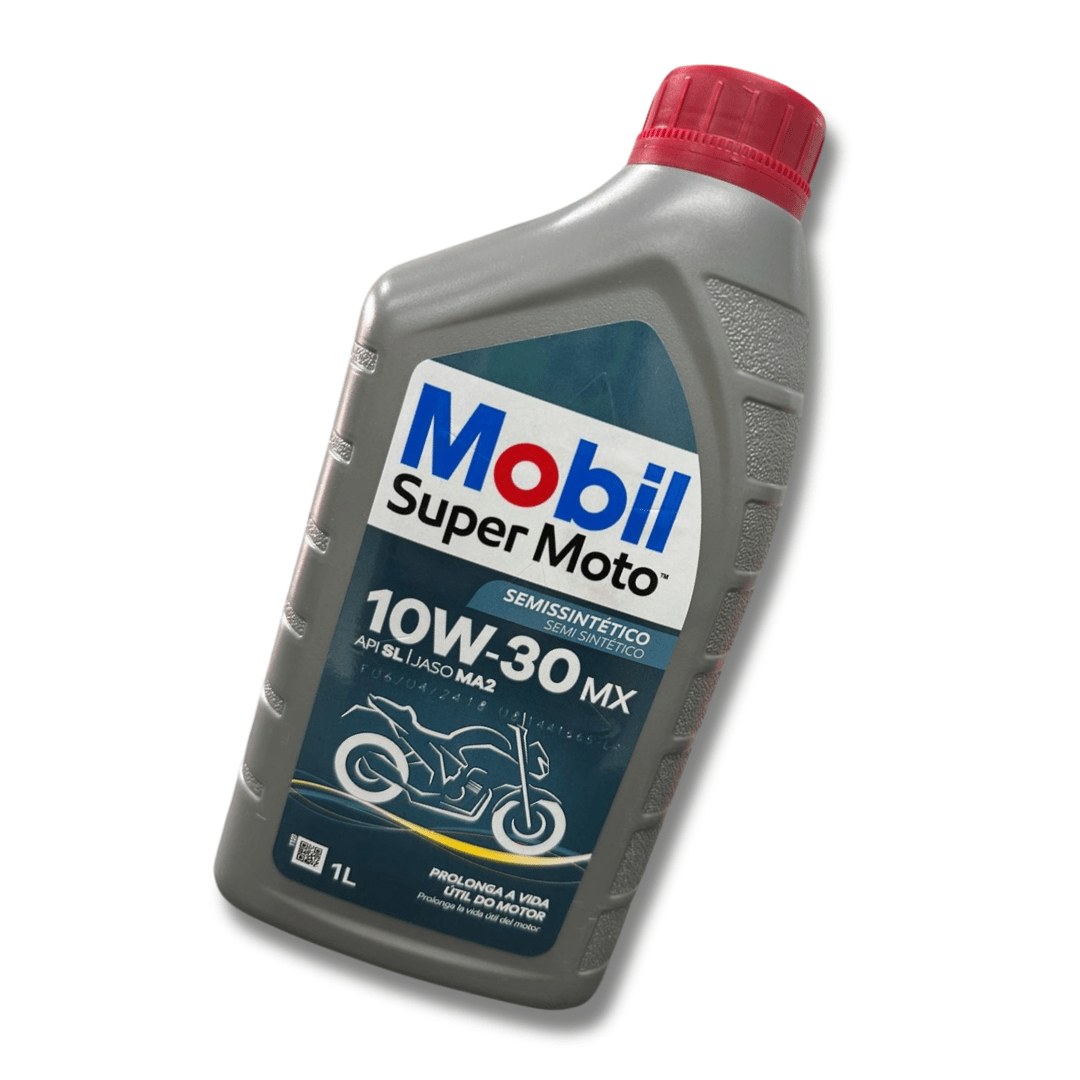 MOBIL ORIGINAL 10W30 MOTORCYCLE OIL CHANGE KIT WITH MILITEC | SHEIN UK