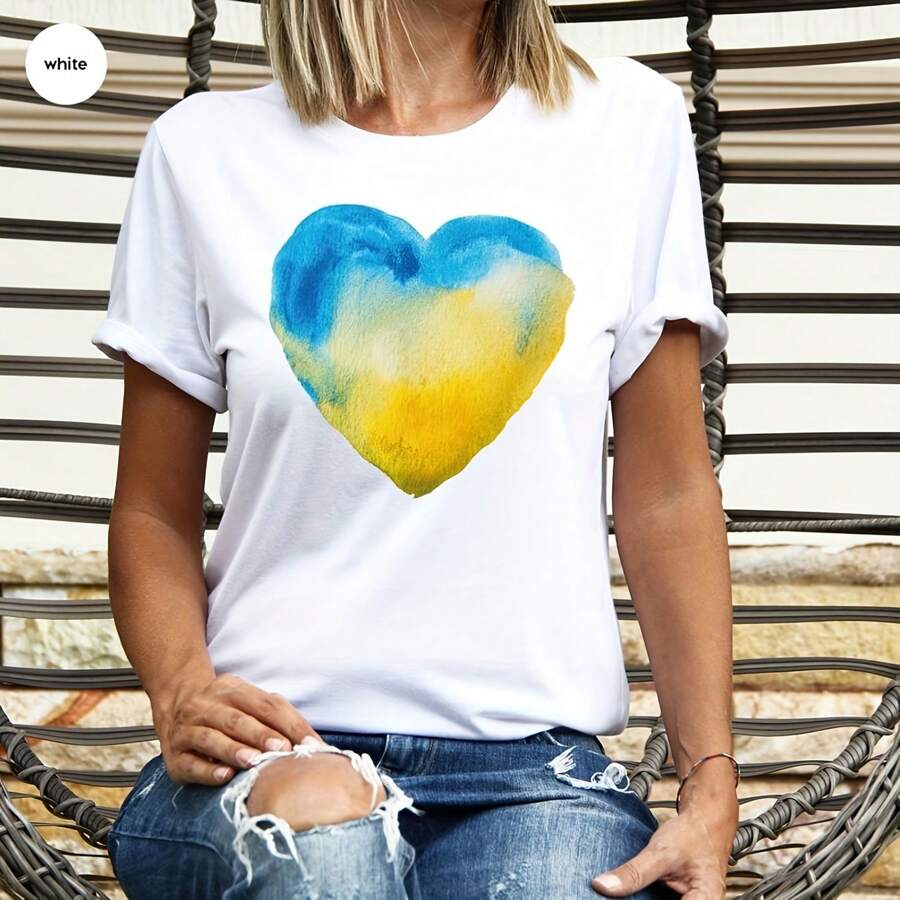 Ukraine T-Shirts, Ukrainian Gift, Ukrainian Flag Sweatshirt, Ukraine Heart Graphic Tees, Port ...