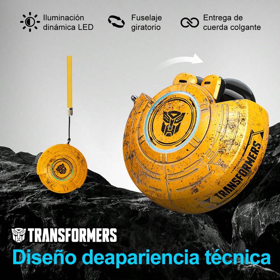 TRANSFORMERS Transformer TF-T31 Bluetooth 5.4 Wireless Headphones With ...