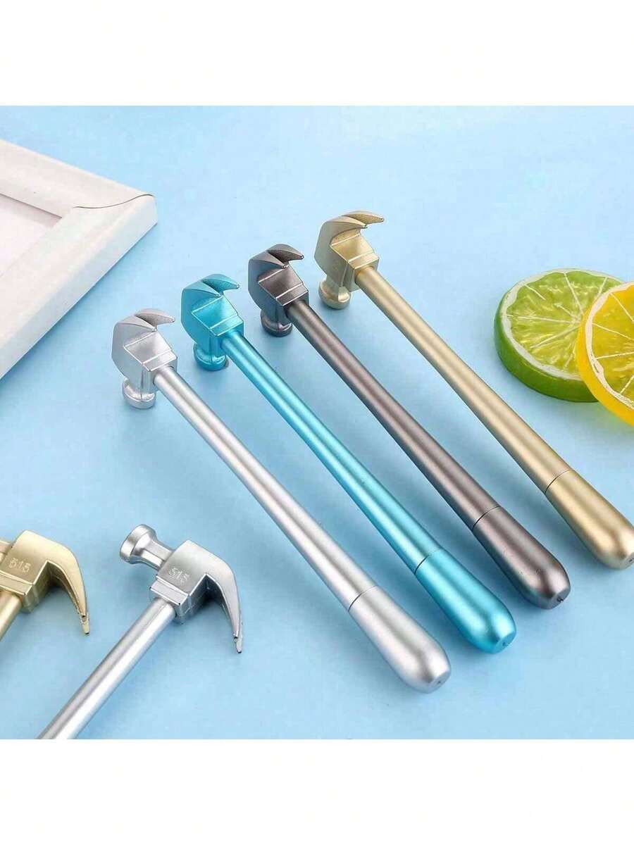 1pc Random Color Creative Hammer-Like High-End Decompression Pen ...