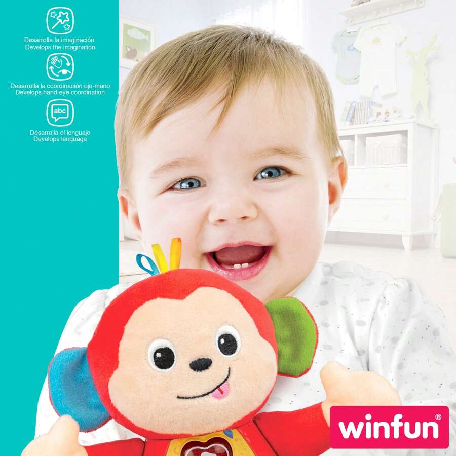 Winfun Peluche interactive M avec lumière et son | Mode en ligne | SHEIN FRANCE