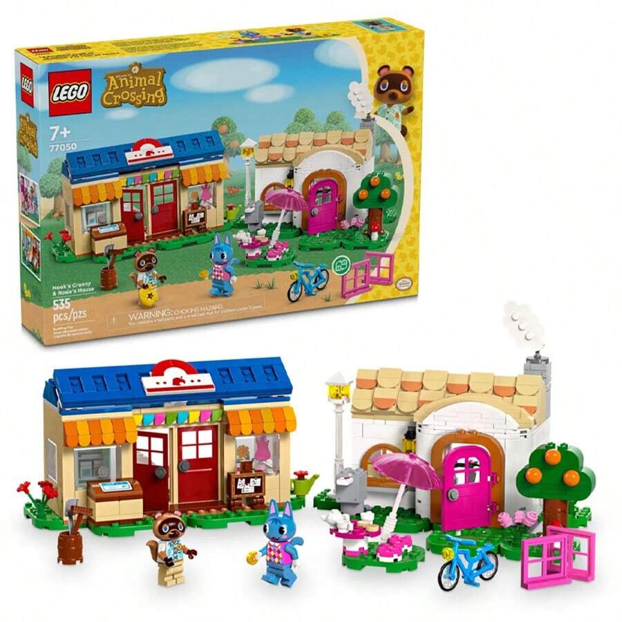 LEGO Lego 77050 Animal Crossing Shop And Peng Hua's Home Put Together ...