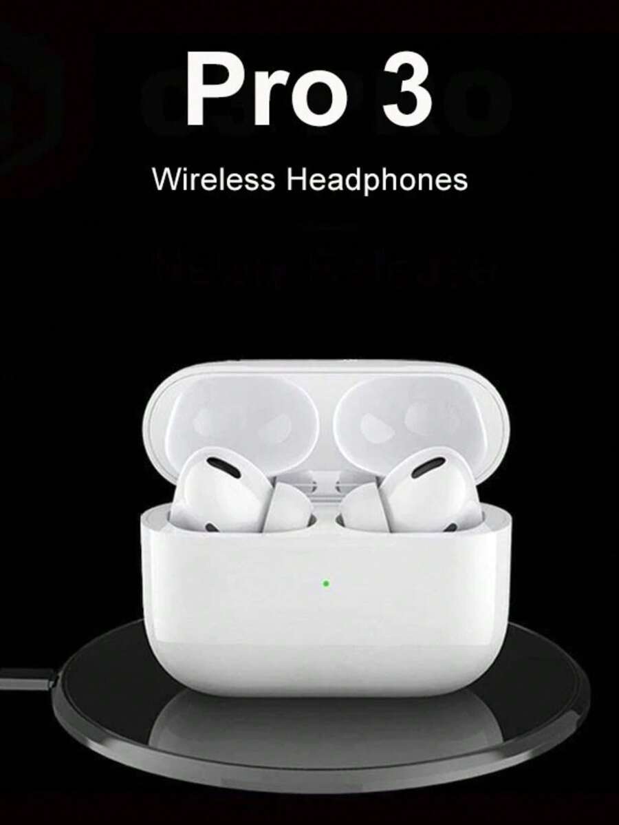 Airpods PRO 3 Wireless Headphones Noise Cancelling Bluetooth 5.0 For ...