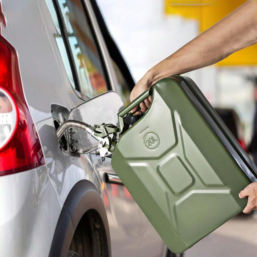 Gasoline Tank With Nozzle And Lockable Bracket, Water Storage Container ...