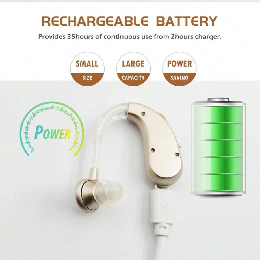 Hearing Aids For Elderly People, Rechargeable Hearing Aids With Noise ...