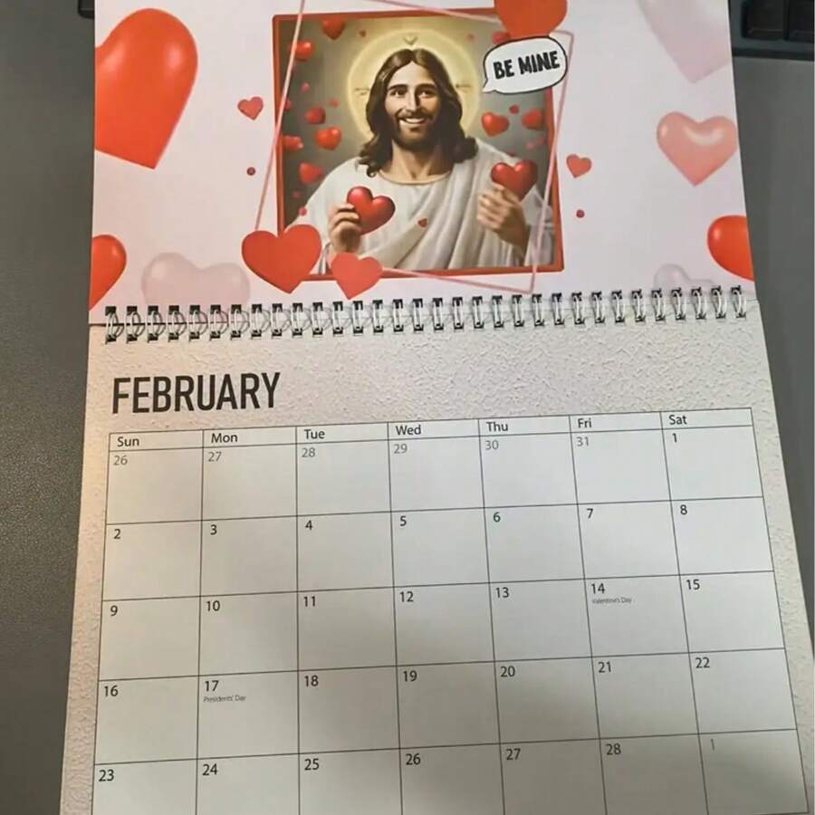 2025 Bible Verse Wall Calendar Christian Jesus Christ Calendar Wall ...