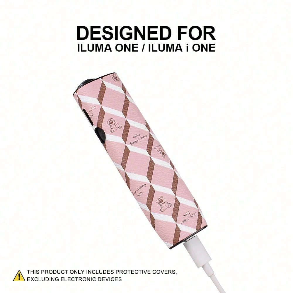 Leather Case For IQOS ILUMA ONE Replaceable Cigarette Box Accessories ...