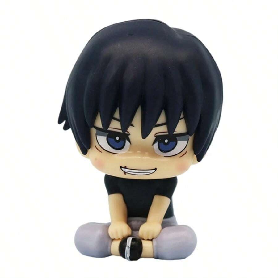 Anime Cute Fushiguro Toji Figure Gojo Satoru Action Figure Q Version ...