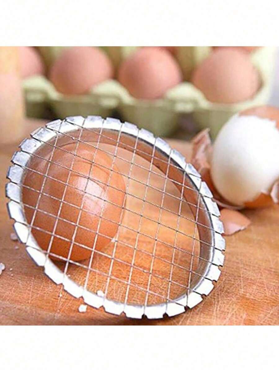 Potato Puree Hand Pressure Slicer Grid Cutter Egg Slicer Stainless ...