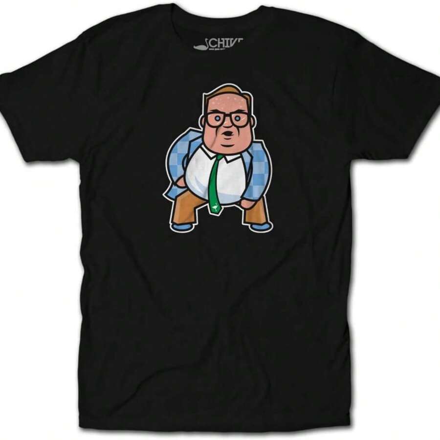 Chris Farley SNL Matt Foley Van Down By The River T-Shirt | SHEIN USA