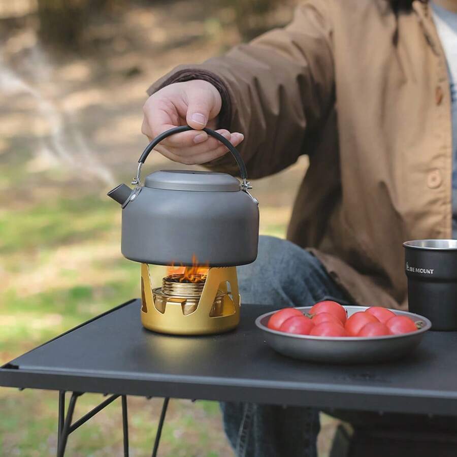 Camping Draagbare Mini Alcohol Brander Verstelbare Vuurkracht Benzine ...