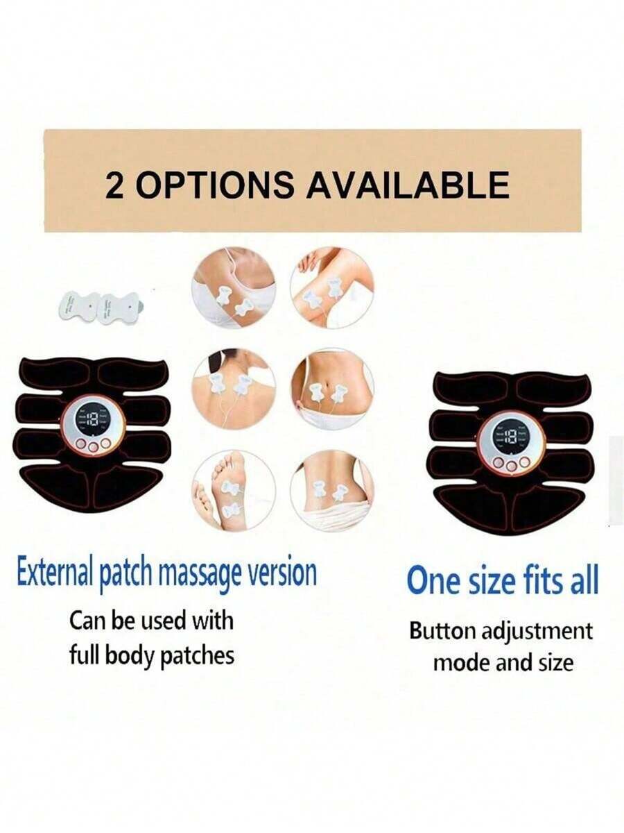 USB Charging Abdominal Muscle Stimulator, Abdominal Muscle Trainer With ...